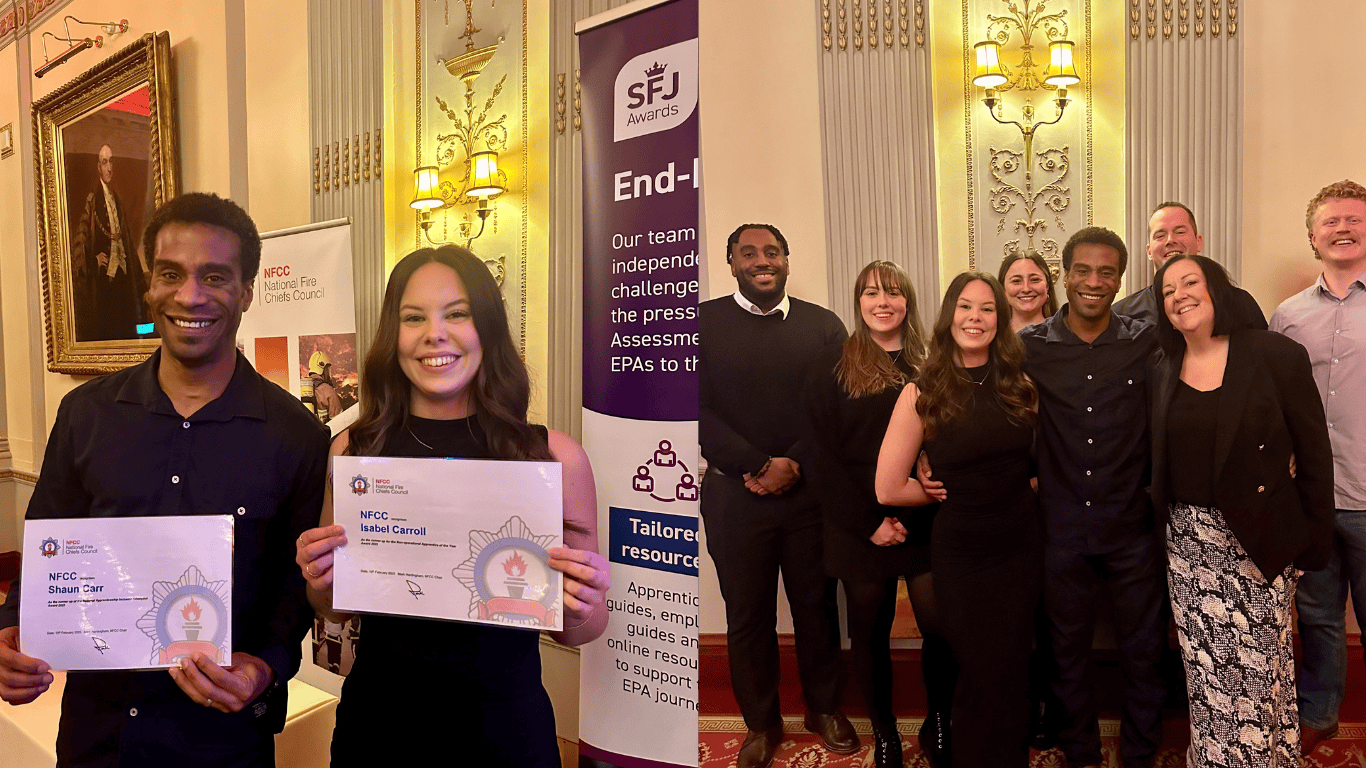 NFCC Apprenticeship Awards 2025 - Buckinghamshire Fire & Rescue Service